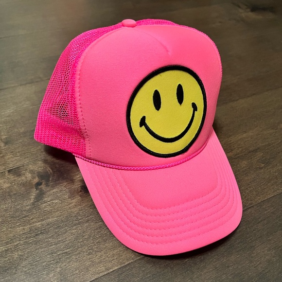 Aviator Nation | Accessories | Aviator Nation Smiley Trucker Hat New Condition | Poshmark